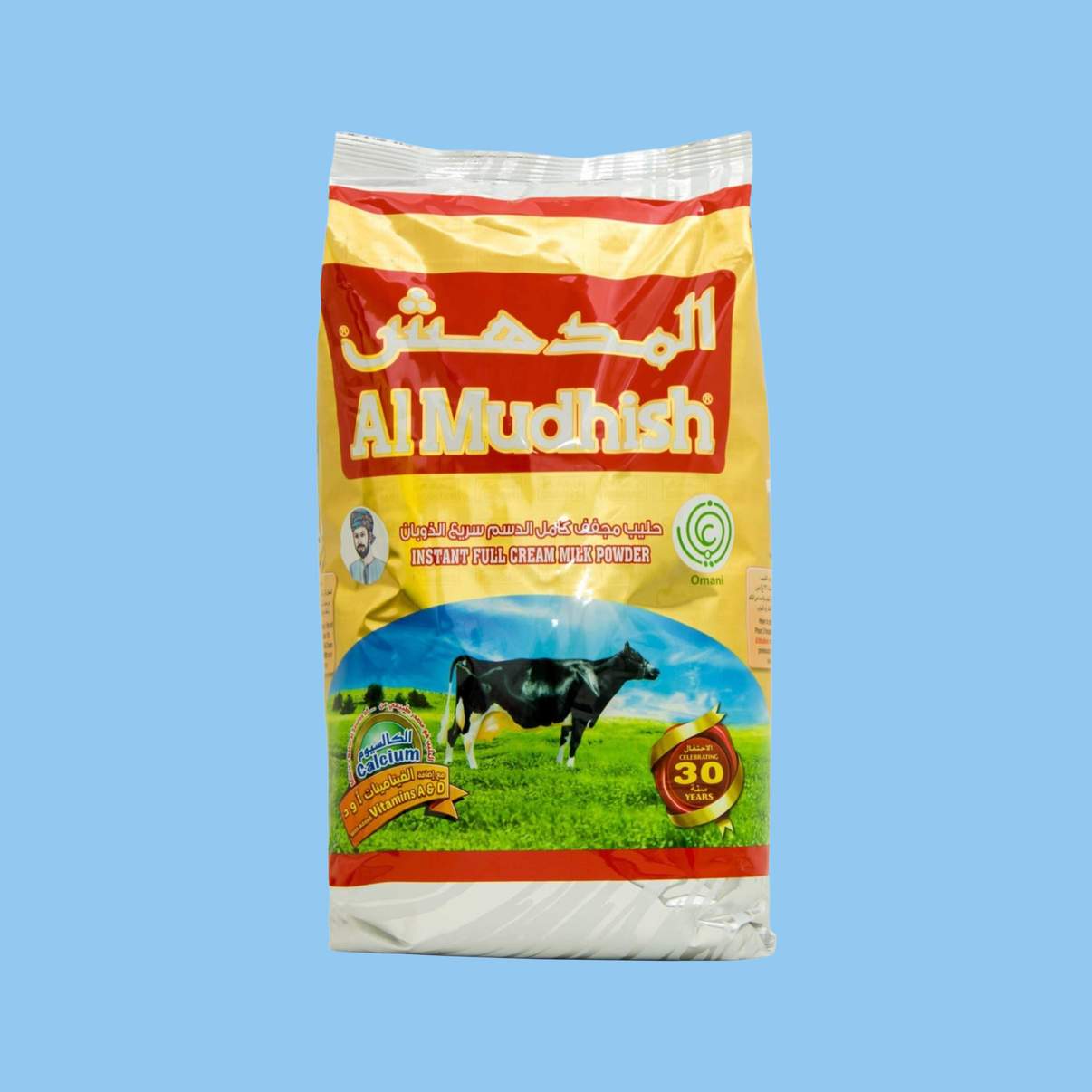 Al Mudhish Full Cream Milk Powder 2.5kg x6 | Instant Mix – Heena's Haven